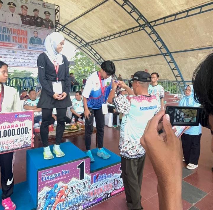 Nanda Della dari Empat Lawang Sabet Podium 2 Silampari Fun Run